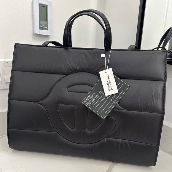 Telfar | Bags | Telfar Large Puff Shopper Black | Poshmark